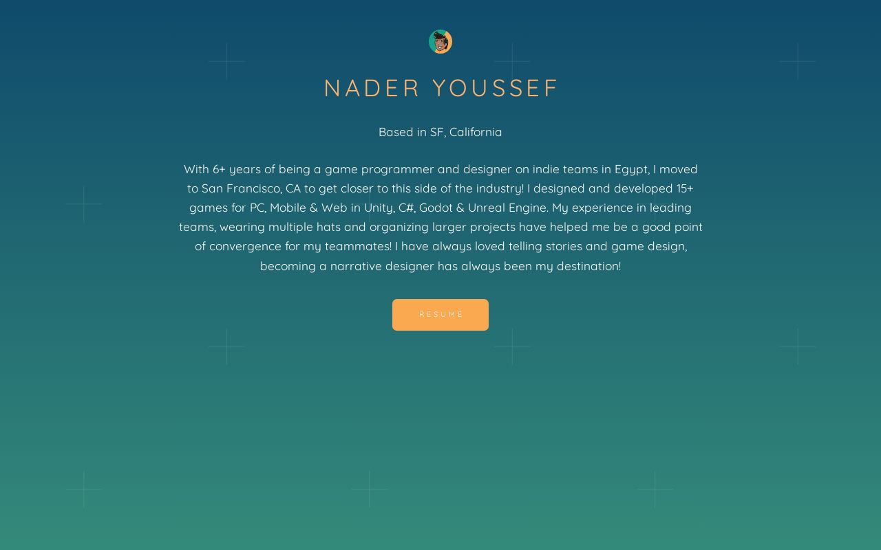 Nader Youssef's Portfolio